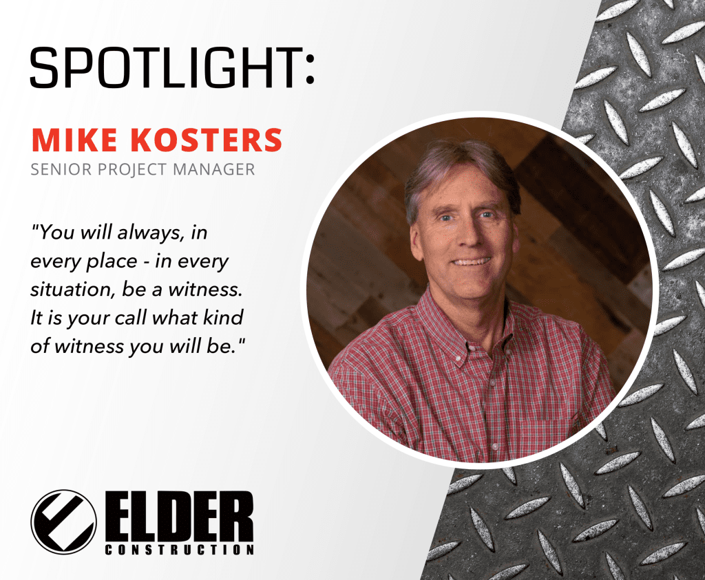 Employee Spotlight: Mike Kosters, Senior Project Manager at Elder ...