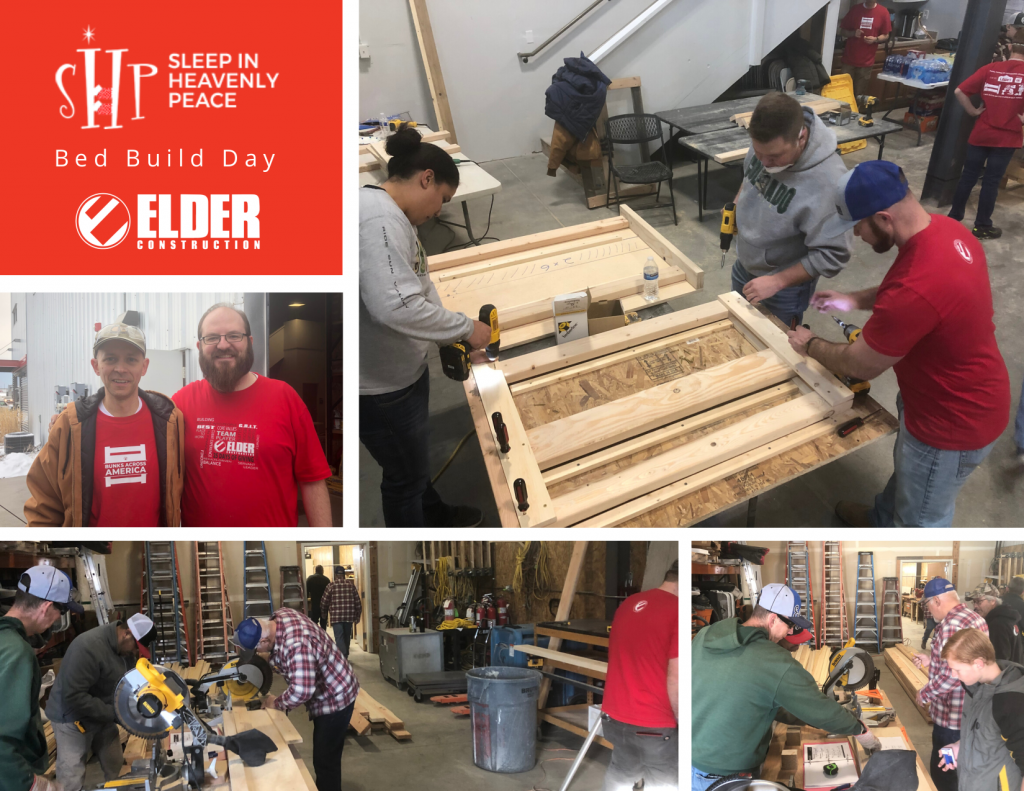 Day 10 - Sleep in Heavenly Peace Bed Build Day - Elder Construction